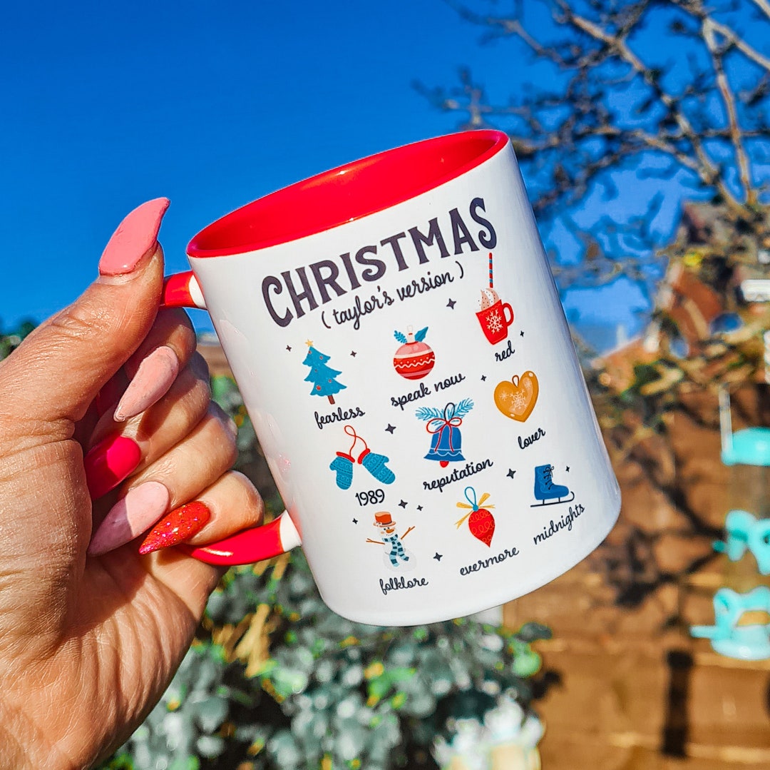 Swiftmas Christmas Mug: Taylor's Version, Swiftie Gift - Etsy
