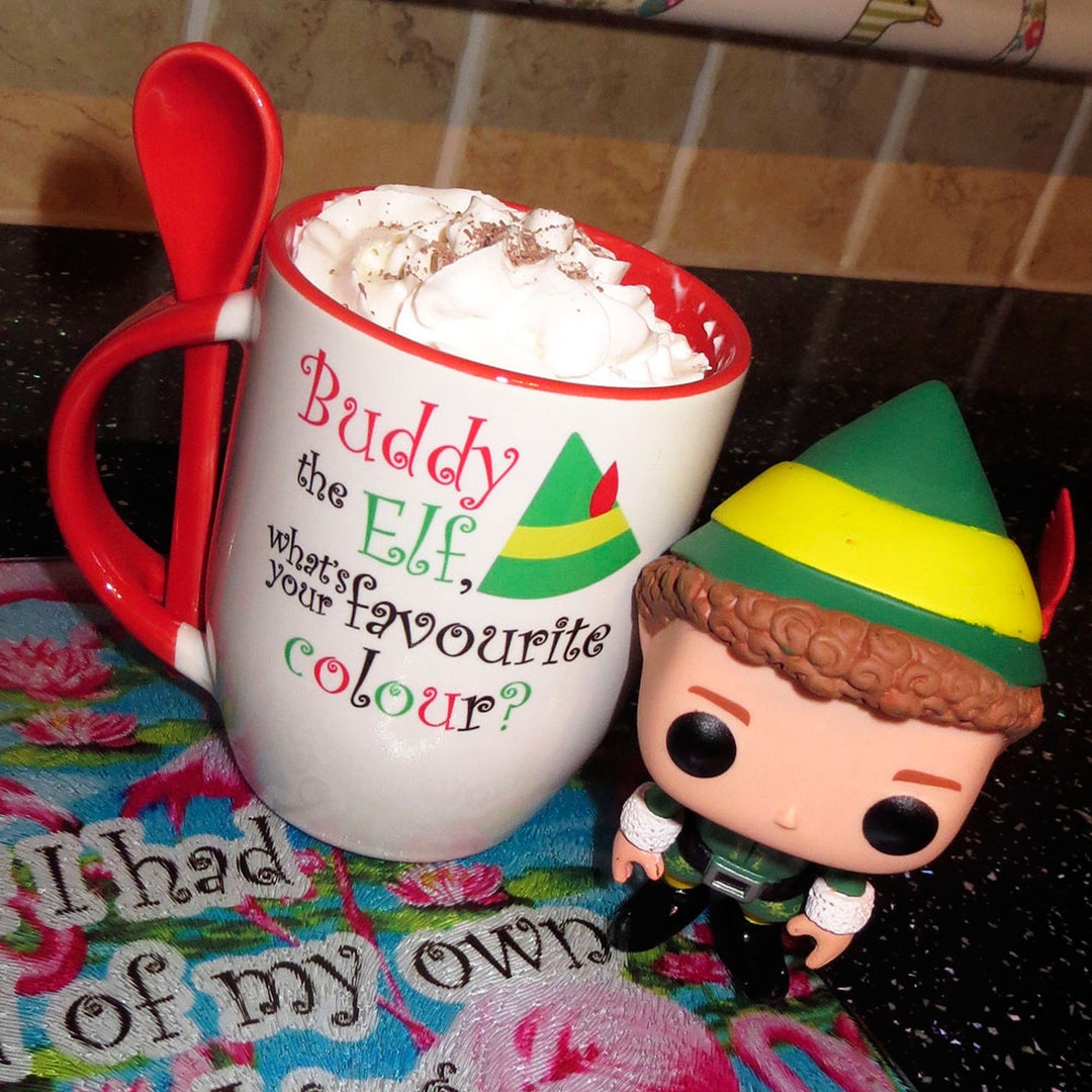 Buddy the Elf Mug for Christmas Eve Box Christmas Movie - Etsy