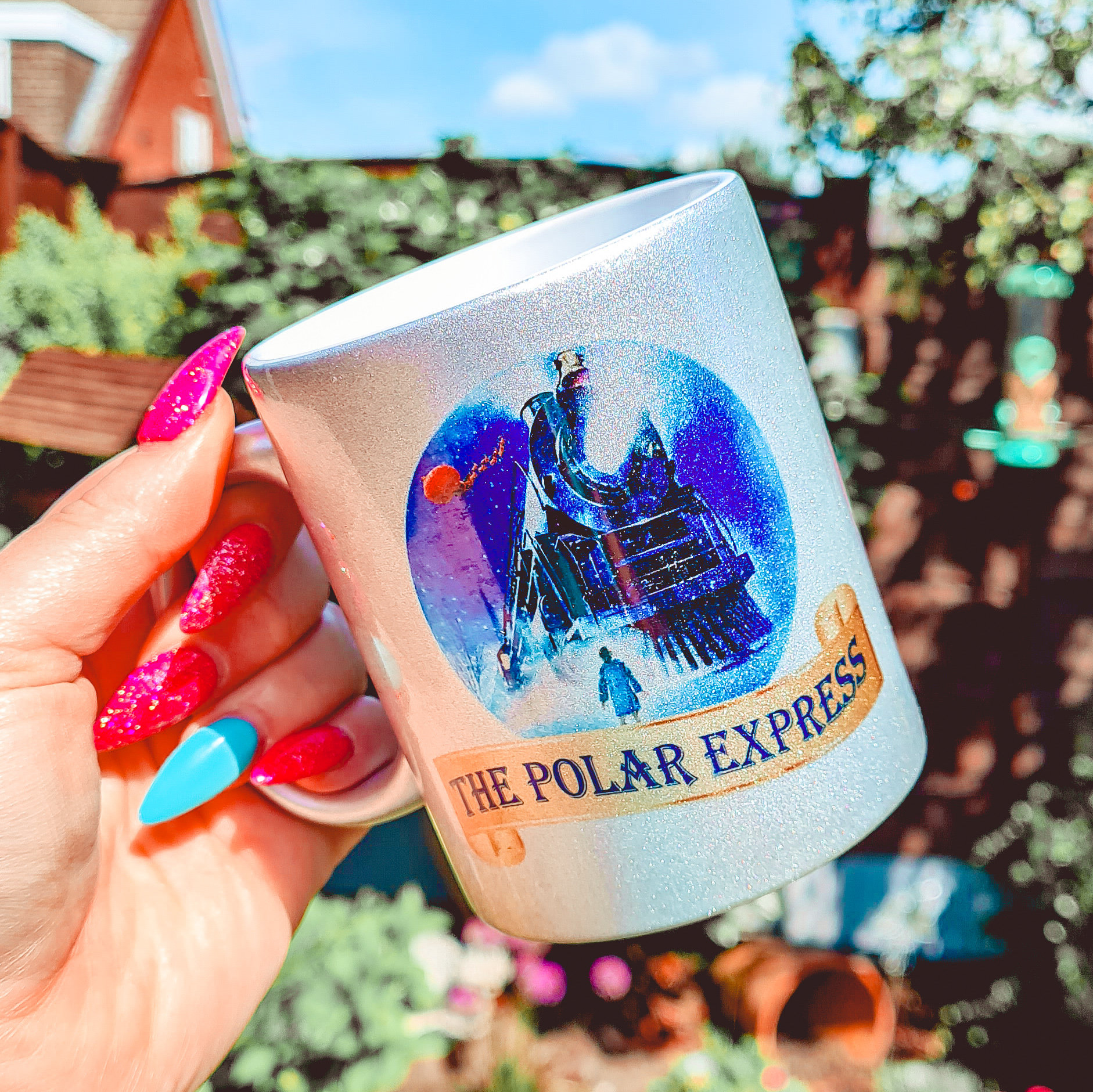 The Polar Express Mug Personalised Christmas Mug Christmas - Etsy UK