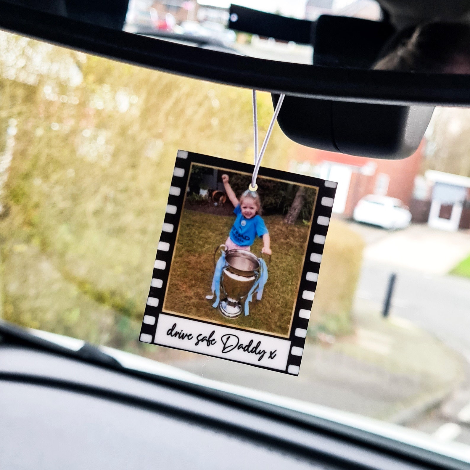 Personalized Drive Safe Car Sign: Polaroid Photo Frame Plaque - Etsy UK
