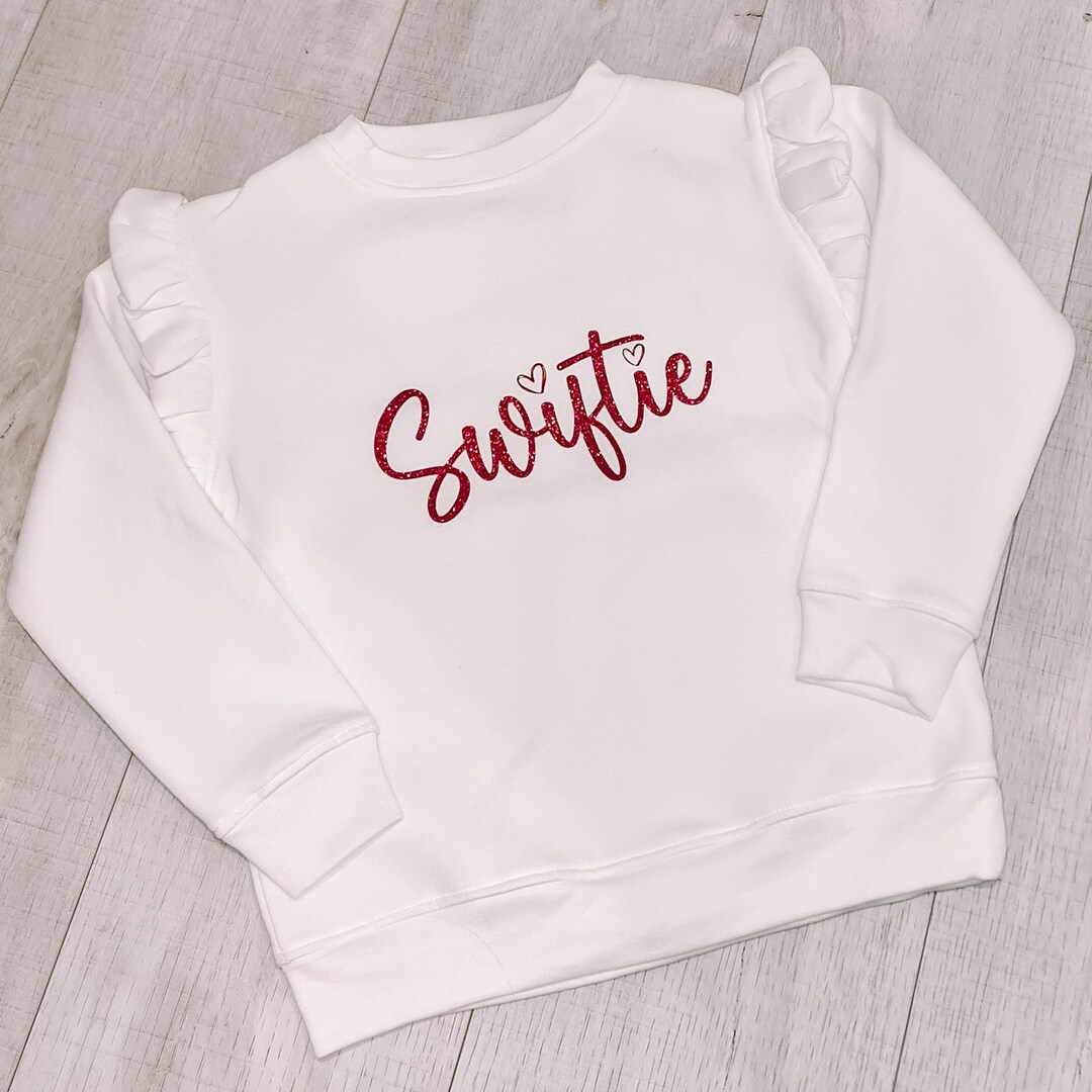Swiftie Sweatshirt for Girls - Personalised Taylor Sweater - Eras Tour ...