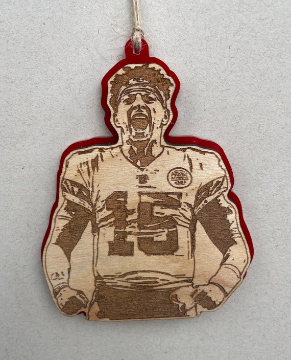 Patrick Mahomes Ornament - Etsy