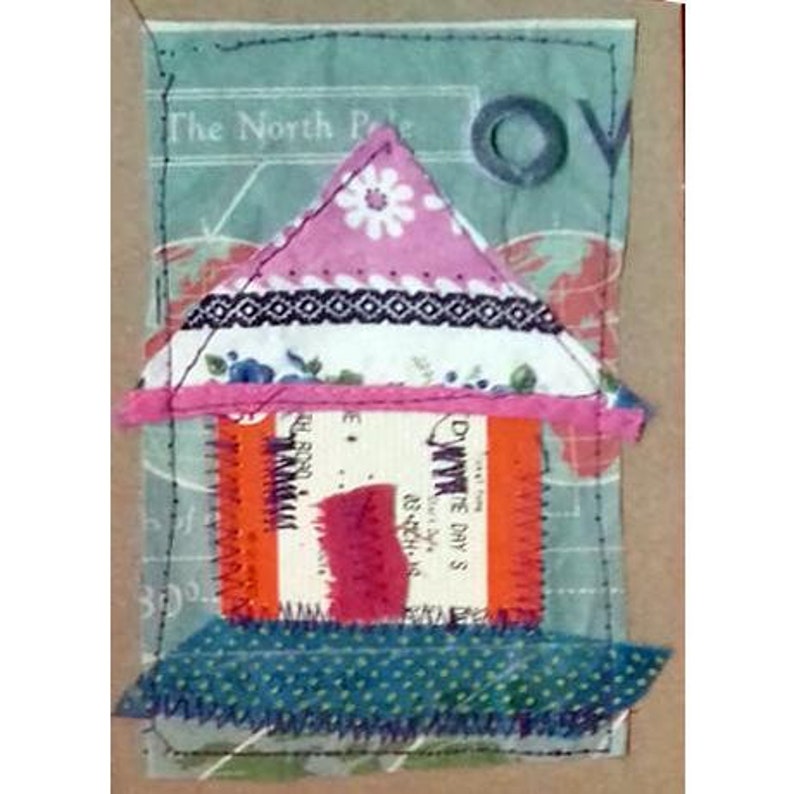 4 Art Cards Happy Designs - Etsy