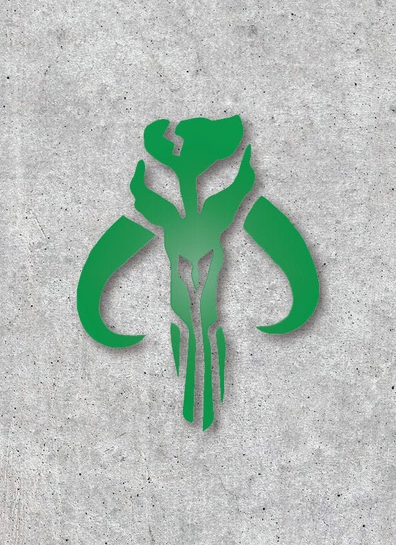 Star Wars Mandalorian Signet Vinyl Decal - Etsy