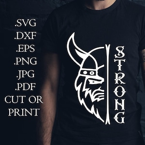 Viking Svg, Vikings Svg, Viking Strong, School Pride Mascot Cut File ...