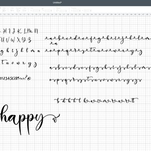 Hearts Swirly Font, Swash Font, Wedding Font, Heart Connected, Instant ...