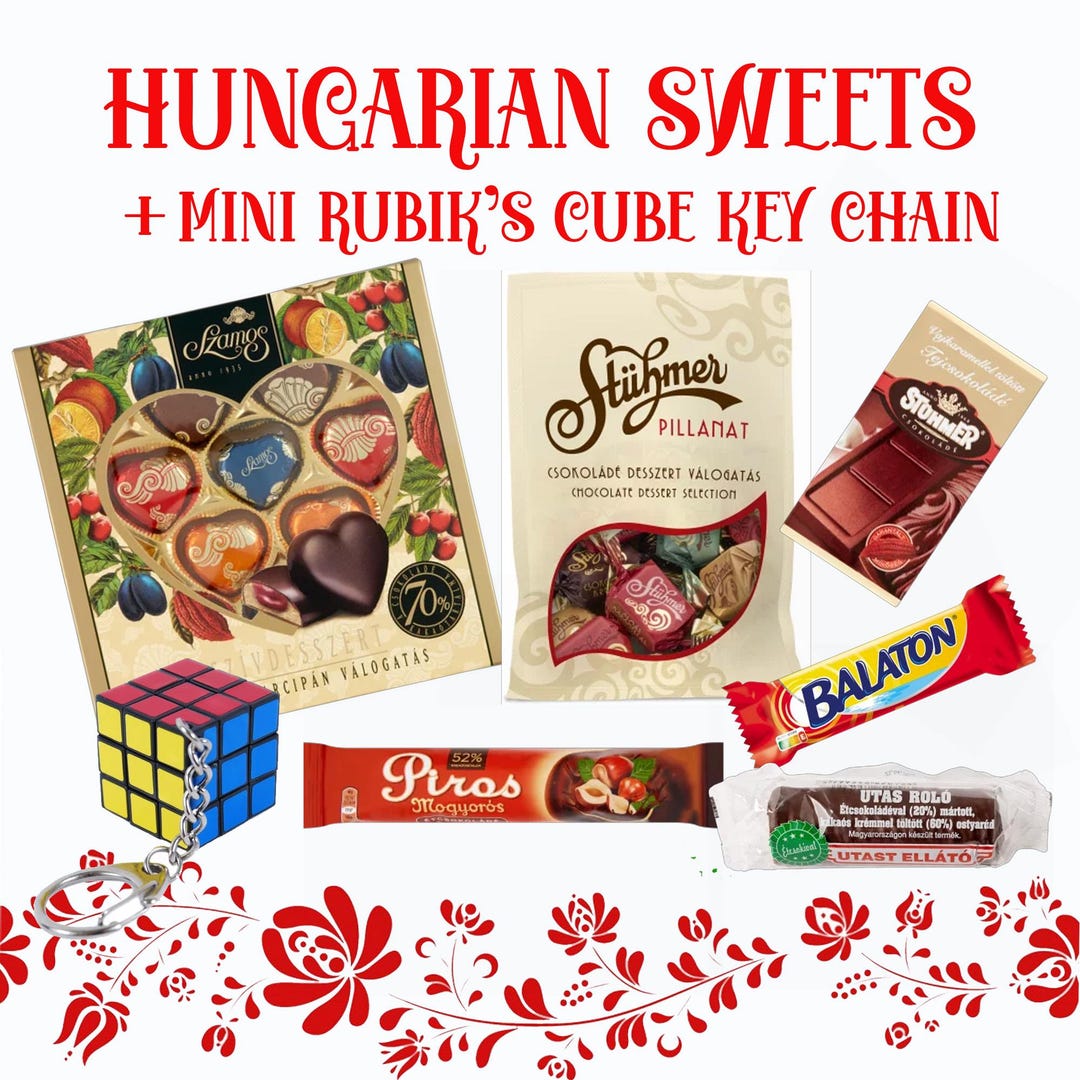 Hungarian Traditional Sweets, Szamos, Stuhmer, Balaton, Piros Mogyoros ...
