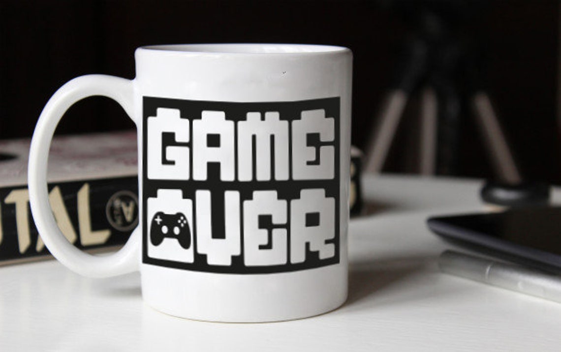 Game Over Digital Cricut SVG Gamer Cricut Digital File - Etsy