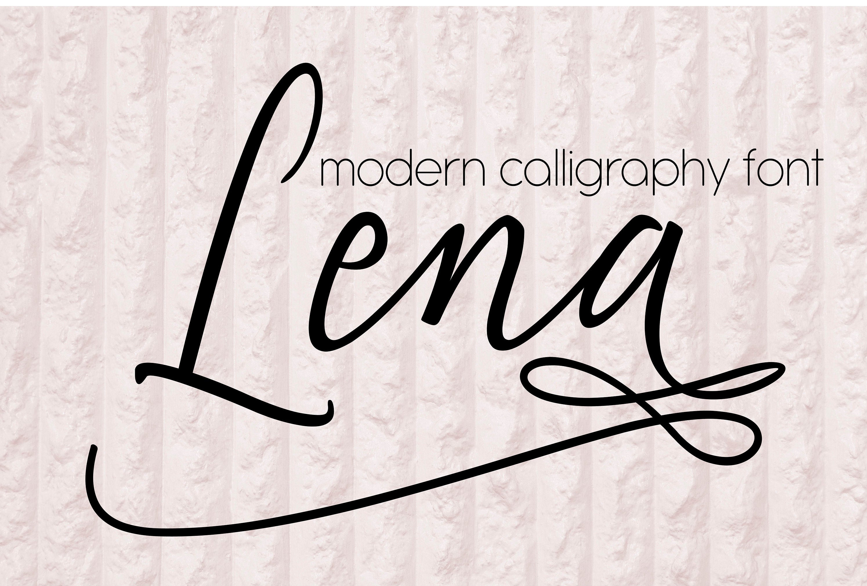 Calligraphy Swirly Digital Font Handwritten Digital Font | Etsy