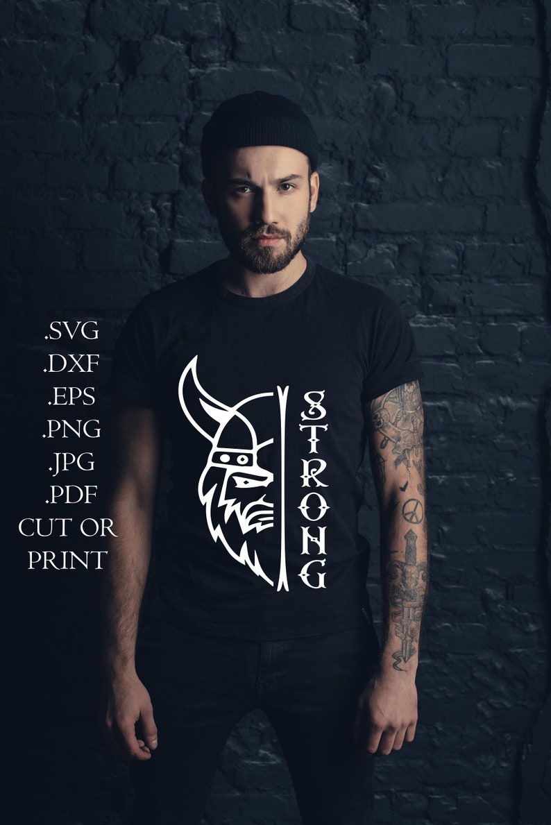 Viking Svg Vikings Svg Viking Strong School Pride Mascot - Etsy