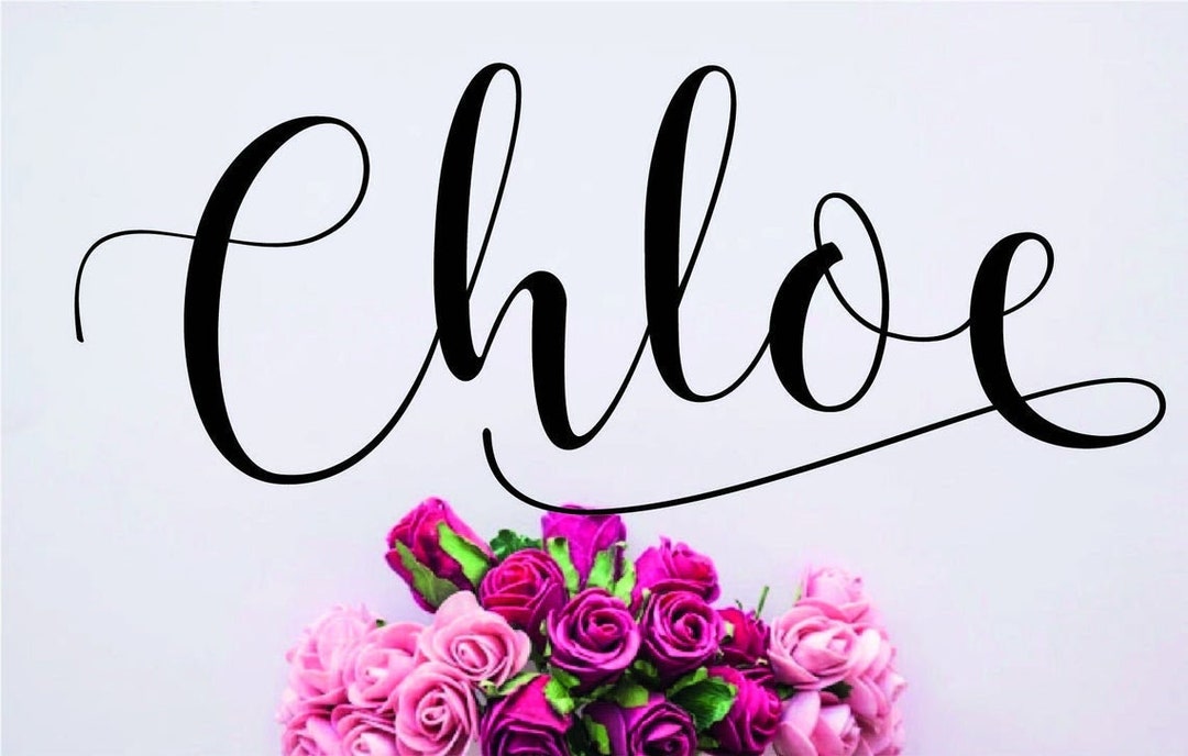 Digital Swash Font Chloe, Swirly Font, Cricut Font, Fonts Download ...