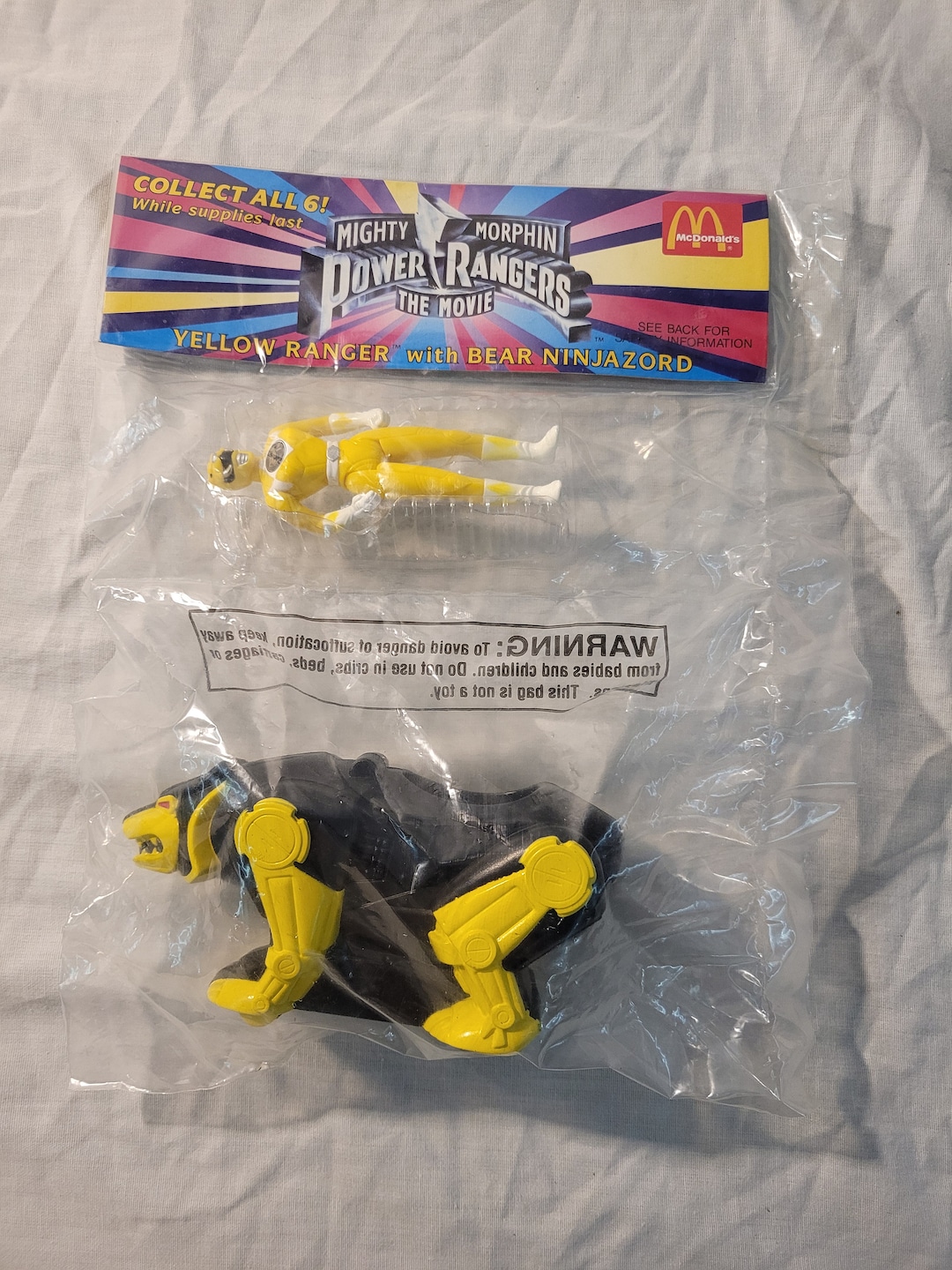 Vintage Mcdonalds Power Ranger Happy Meal Toy - Etsy