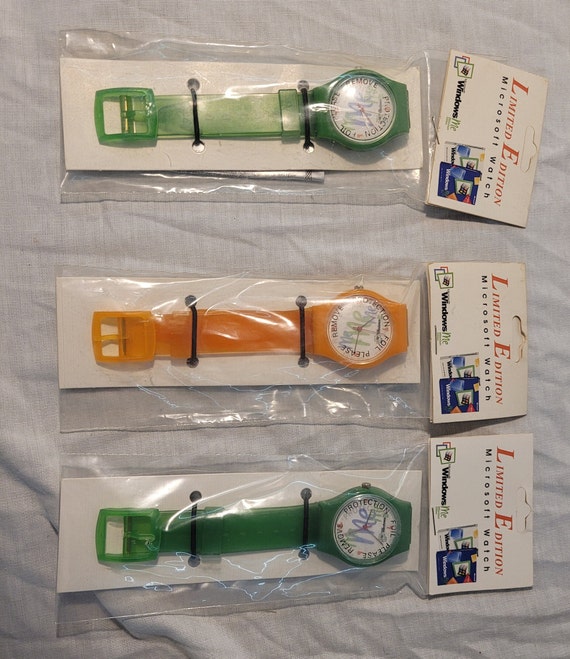 Microsoft Windows ME Limited Edition Promotional watc… - Gem