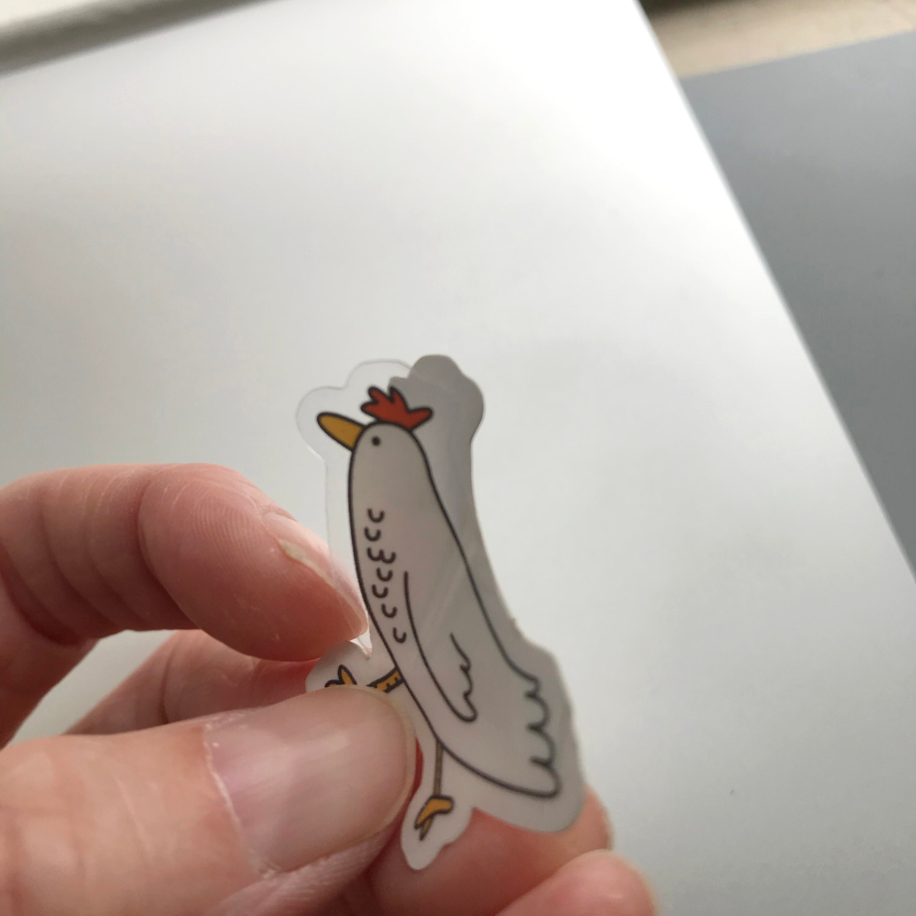 Chickens Sticker Pack Pack of 5 Chicken Stickers Based on - Etsy UK