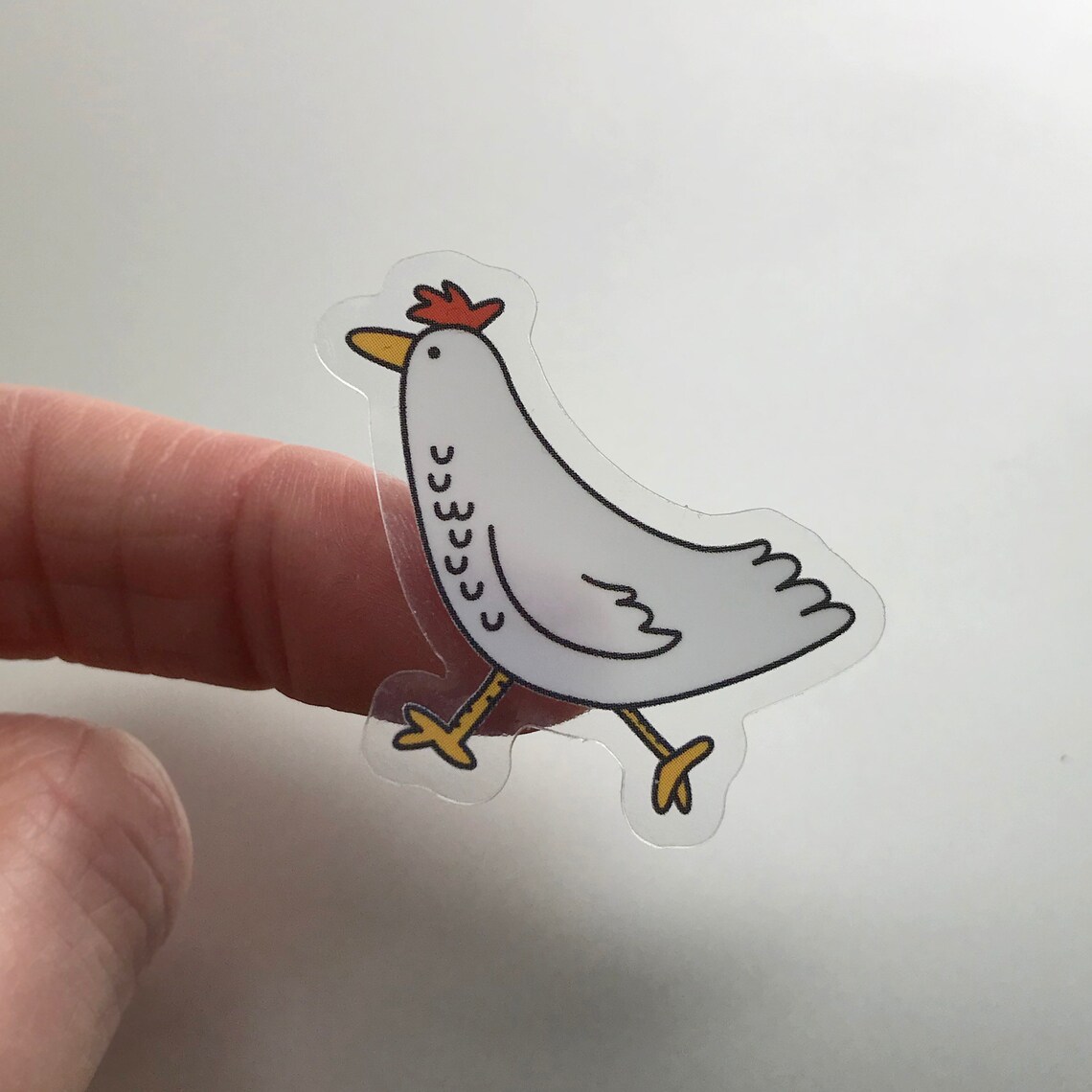 Chickens Sticker Pack Pack of 5 Chicken Stickers Based on - Etsy UK