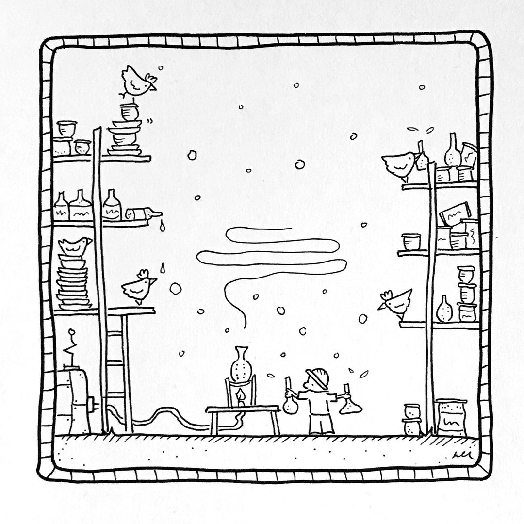 Antidote ORIGINAL Drawing Ink on Paper by H Locke hinstow - Etsy