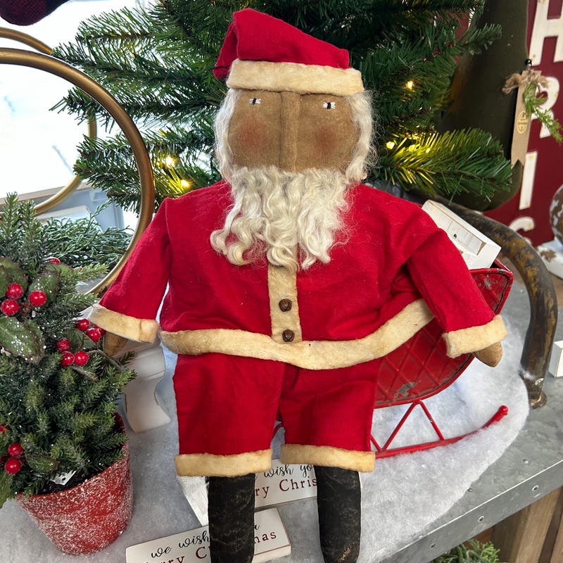 Handmade Santas - Etsy