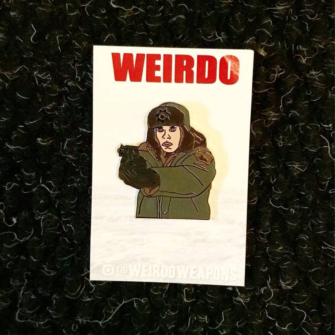 Fargo Enamel Pin Marge Gunderson - Etsy