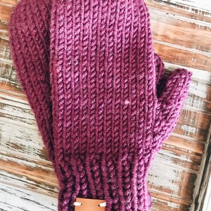 Knitted Mitten Pattern Bundle: Bulky & Worsted Weight (PDF Pattern) - Etsy