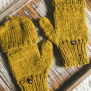 Two Pattern Bundle, Mitten Pattern Bundle, Texting Gloves Pattern ...
