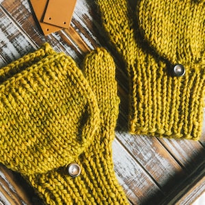 Two Pattern Bundle, Mitten Pattern Bundle, Texting Gloves Pattern ...