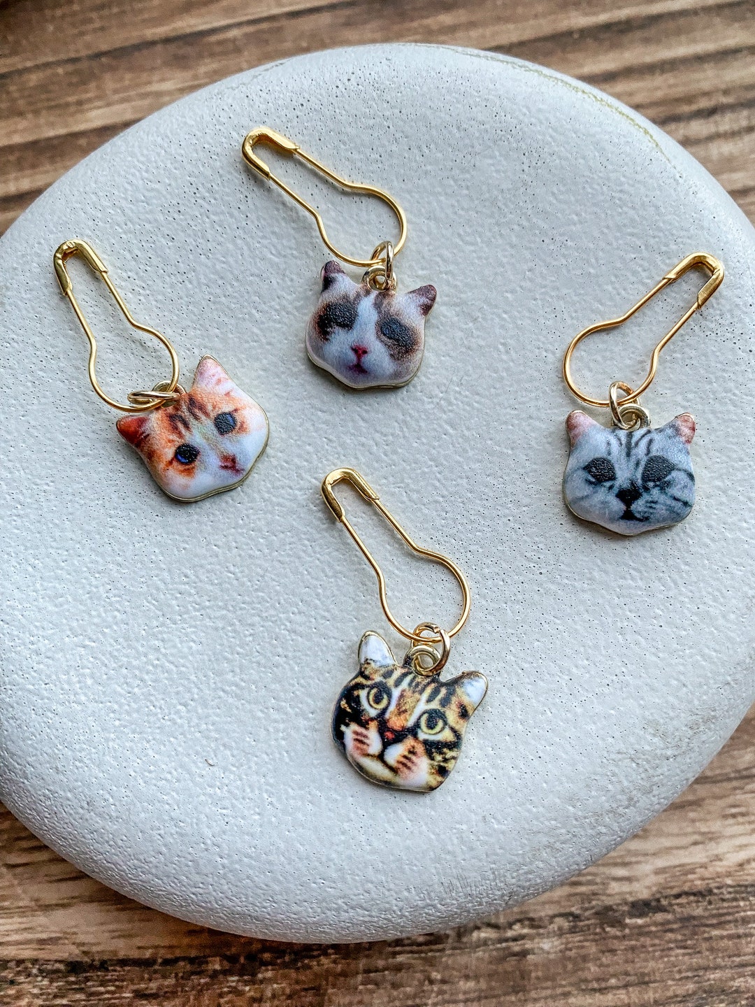 Cat Stitch Marker Claw Clip Stitch Marker Knit Place Marker - Etsy