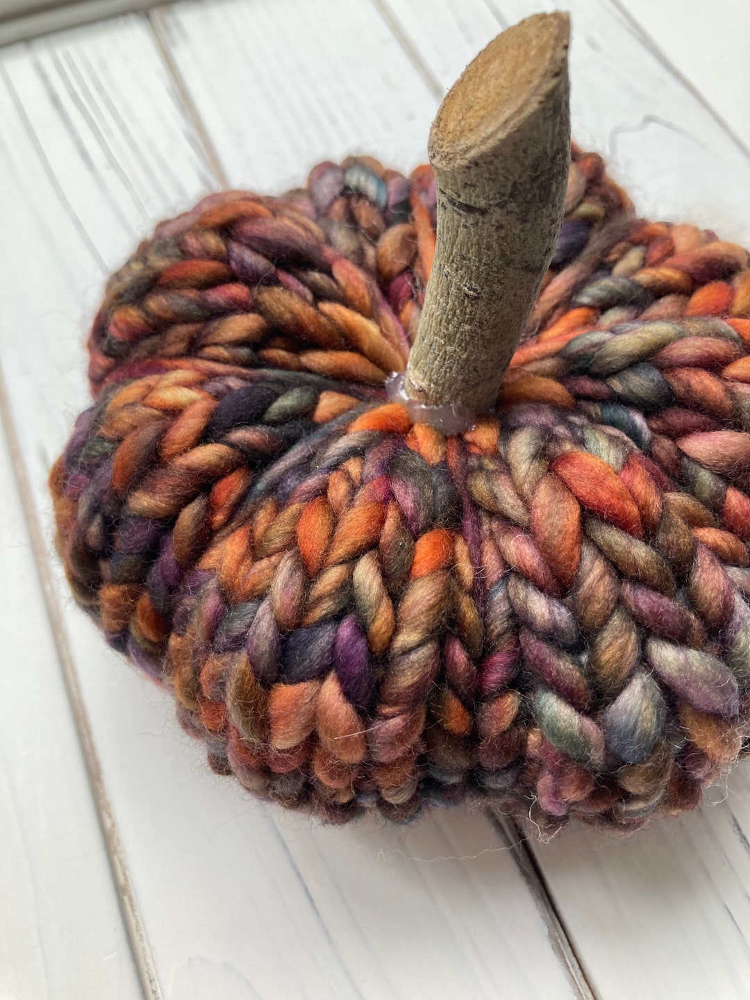 Luxury Hand-knit Fall Pumpkin Decor: Cozy Sweater Style, Knit Fall ...