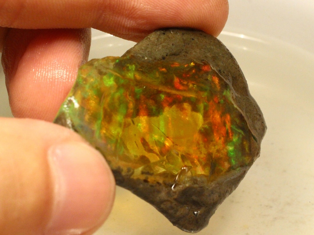 Natural Ethiopian Non-hydrophane Opal Specimen - Etsy