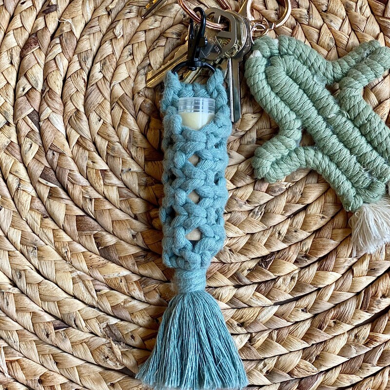Macrame Key Holder - Etsy