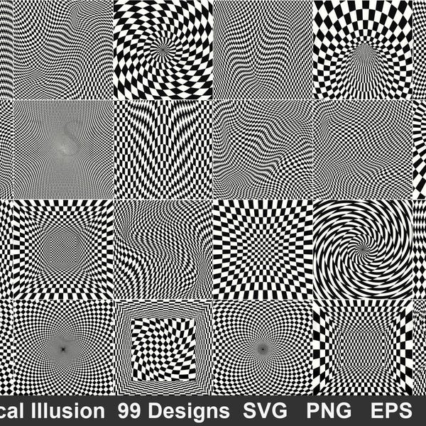Optical Illusion - Etsy