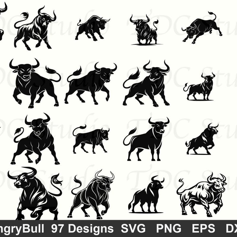 Laser Cutter File Bull - Etsy UK