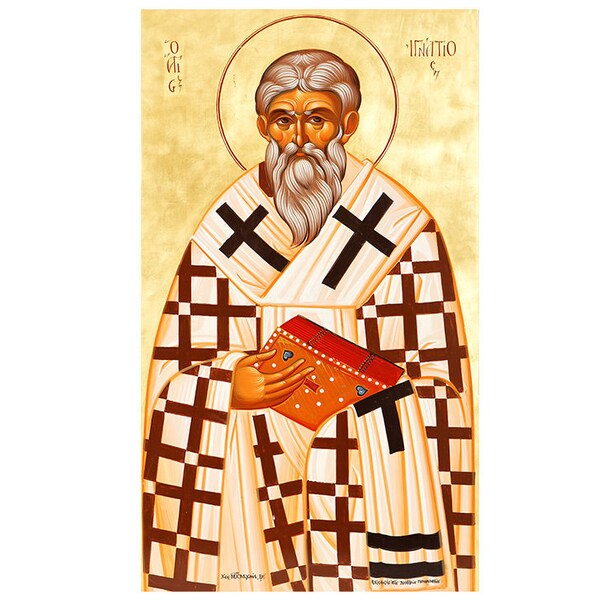 Ignatius of Antioch Icon - Etsy Singapore