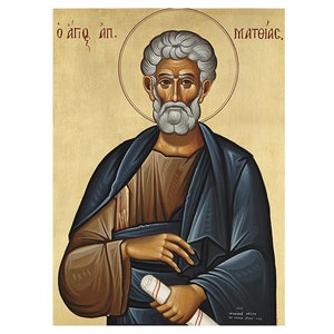 Saint Mathias the Apostle, Orthodox Icon Saint Mathias, Apostles of ...