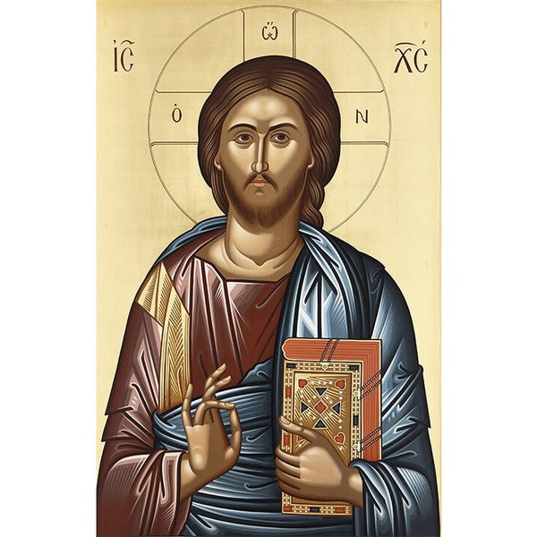 Jesus the Teacher Icon - Etsy