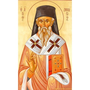 Saint Dionysius the Great Orthodox Icon, Pope Dionysius of Alexandria ...