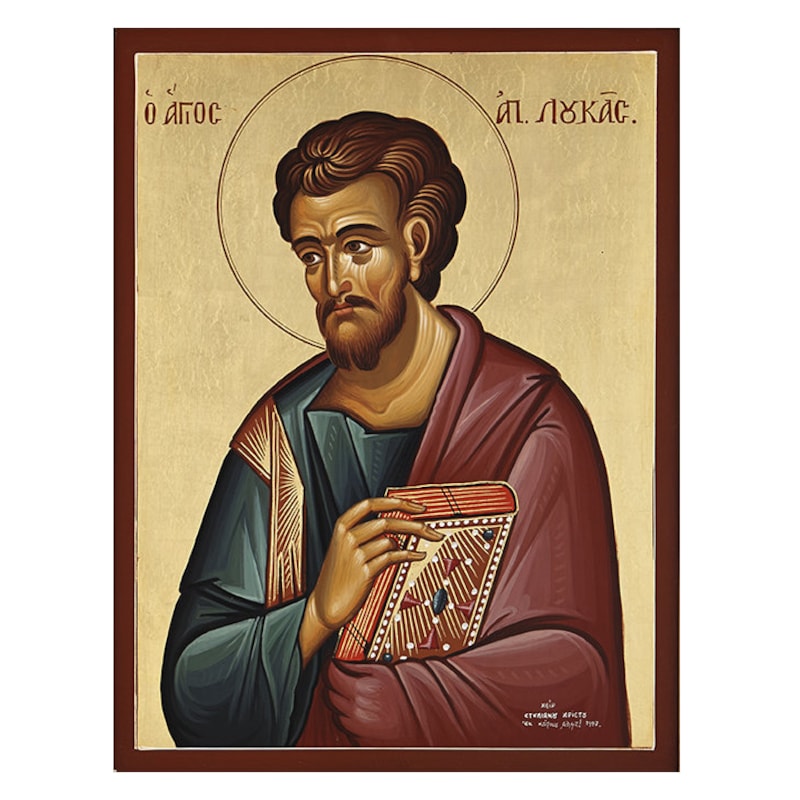 St. Luke Orthodox Icon - Etsy