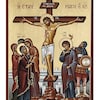 Jesus Healing the Paralytic Icon, Jesus and the Crippled Icon, Jesus ...