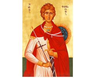 St Phanourios Icon - Etsy