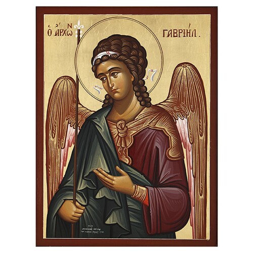 Saint Gabriel Icon Archangel Gabriel Man of God God is - Etsy