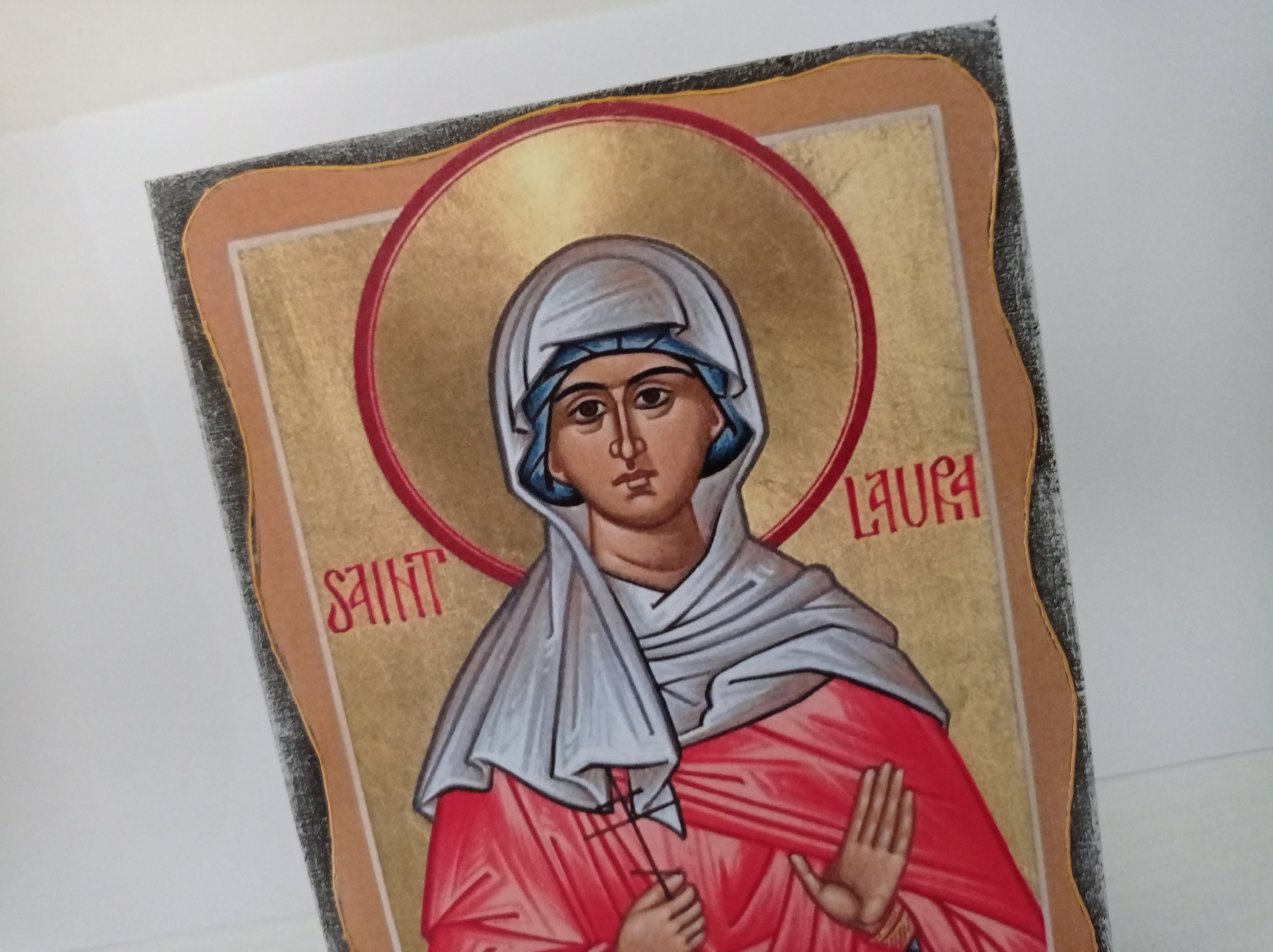 Heilige Laura van Cordoba St Laura Katholieke Iconografie | Etsy