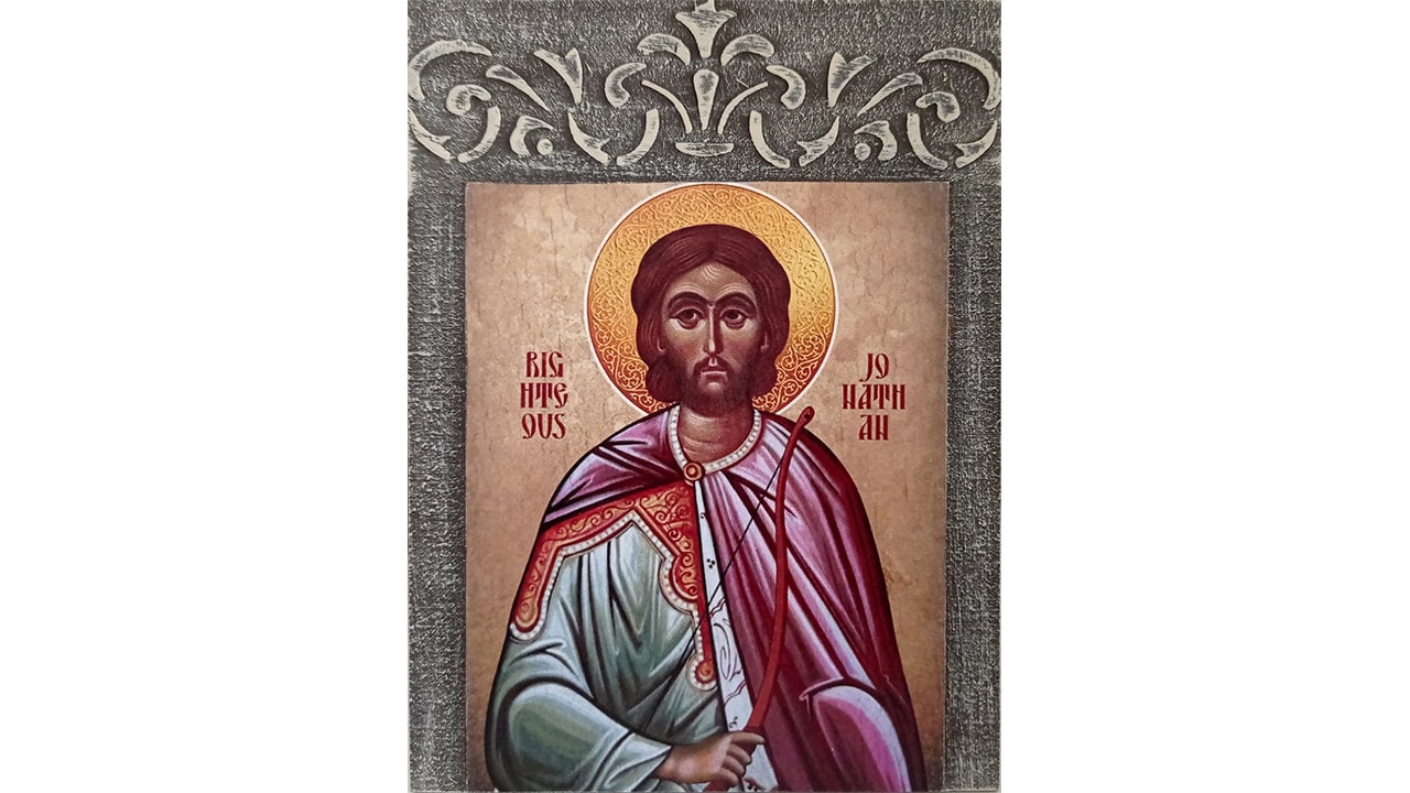 Saint Jonathan Icon St Jonathan Righteous Jonathan Orthodox - Etsy