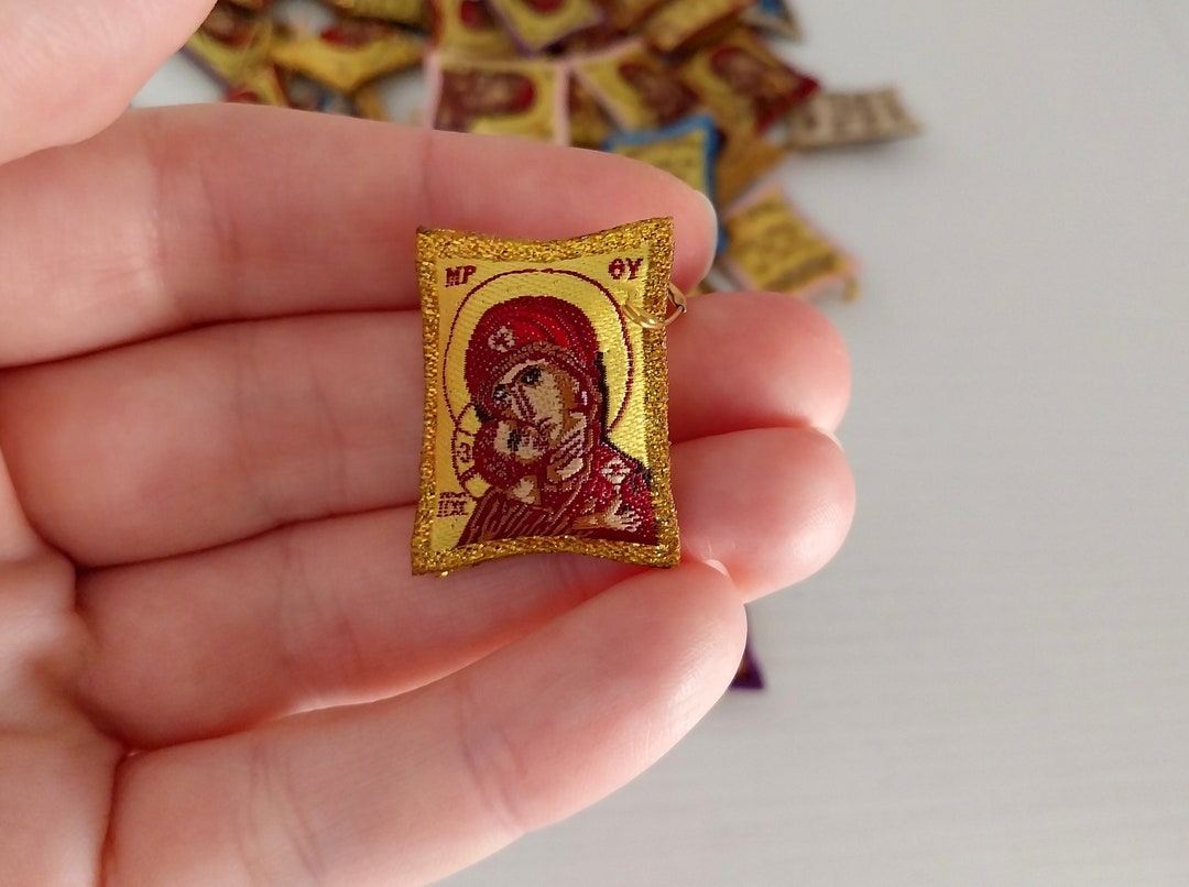 Greek Orthodox Filakto, Protection Charm, Virgin Mary Christian Amulet ...
