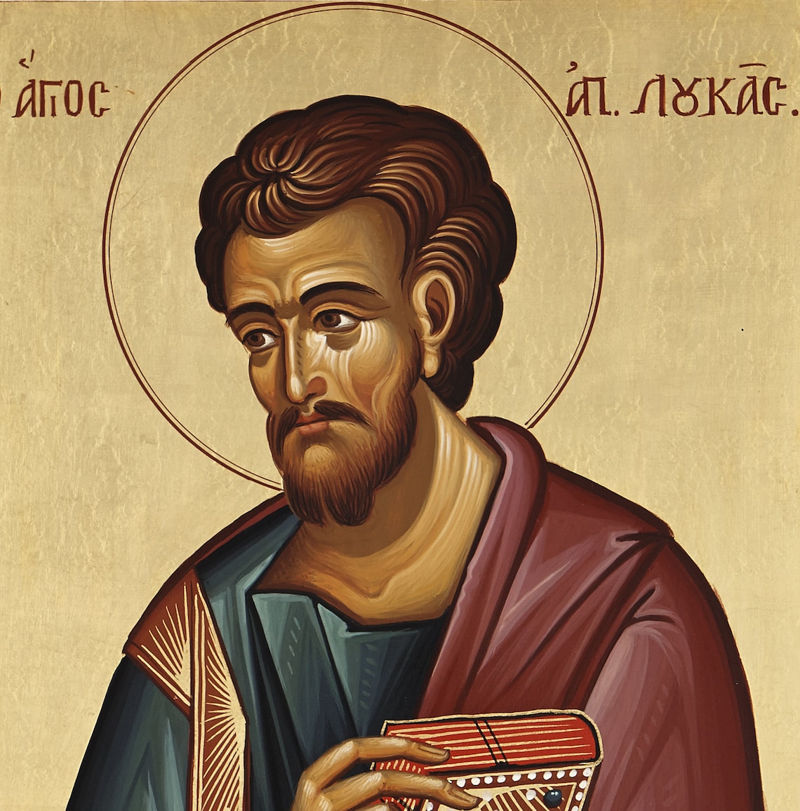 Saint Luke the Evangelist St Luke Orthodox Icon Agios - Etsy Canada Saint Luke the Evangelist St Luke Orthodox Icon Agios - Etsy Canada