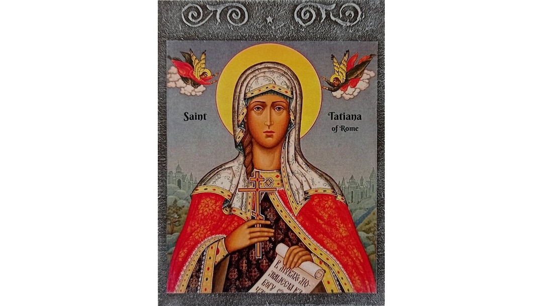 Saint Tatiana of Rome, Patron Saint of Students, Orthodox Icon St ...