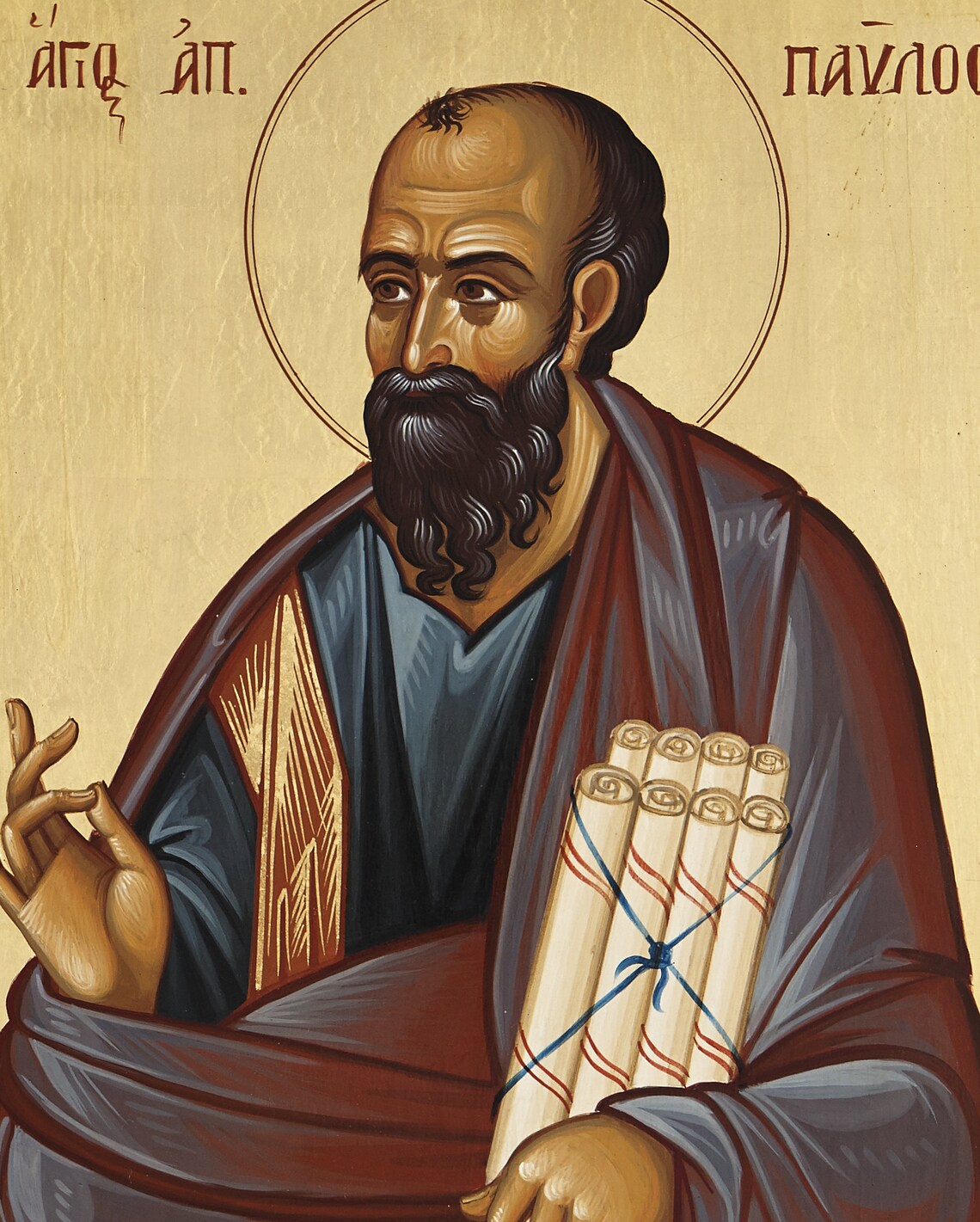 Icono ortodoxo de San Pablo, apóstol Pablo, Saulo de Tarso, predicador ...