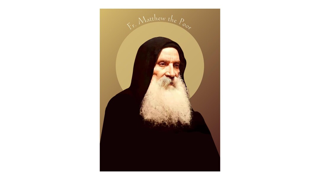 Saint Matthew the Poor Icon, Coptic Orthodox Monks, Egyptian Saints ...