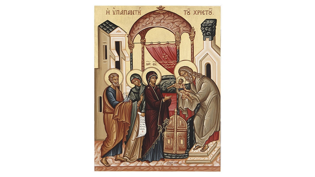 Presentation of Jesus Christ at the Temple Icon, Circumcision of Jesus ...