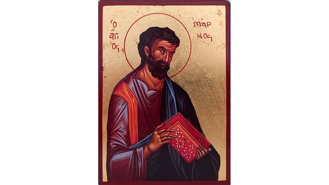 Saint Mark the Evangelist Apostle Mark Orthodox Icon Mark - Etsy