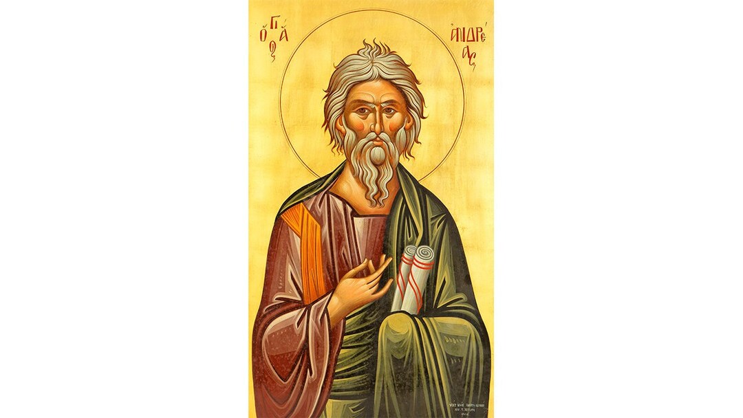 Greek Orthodox Icon Saint Andrew the Apostle, St Andrew the First ...