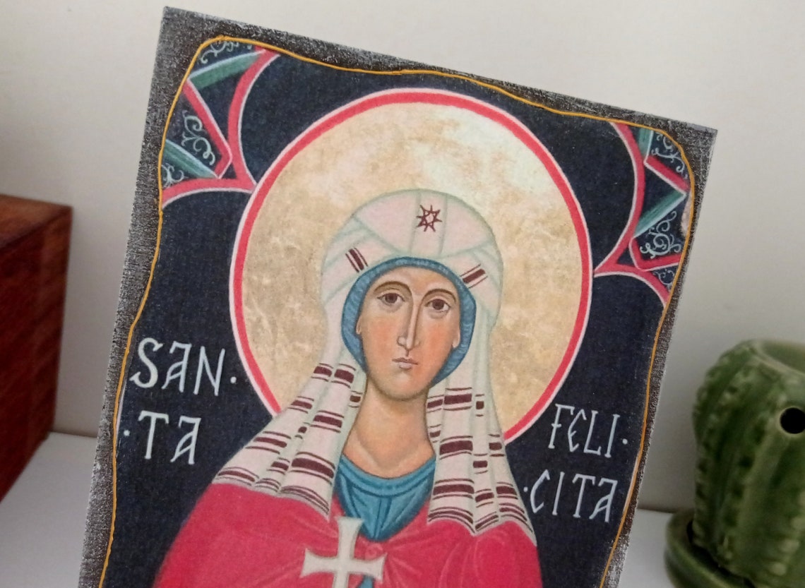 Saint Felicitas of Rome Saint Felicity Orthodox Icon St | Etsy Australia